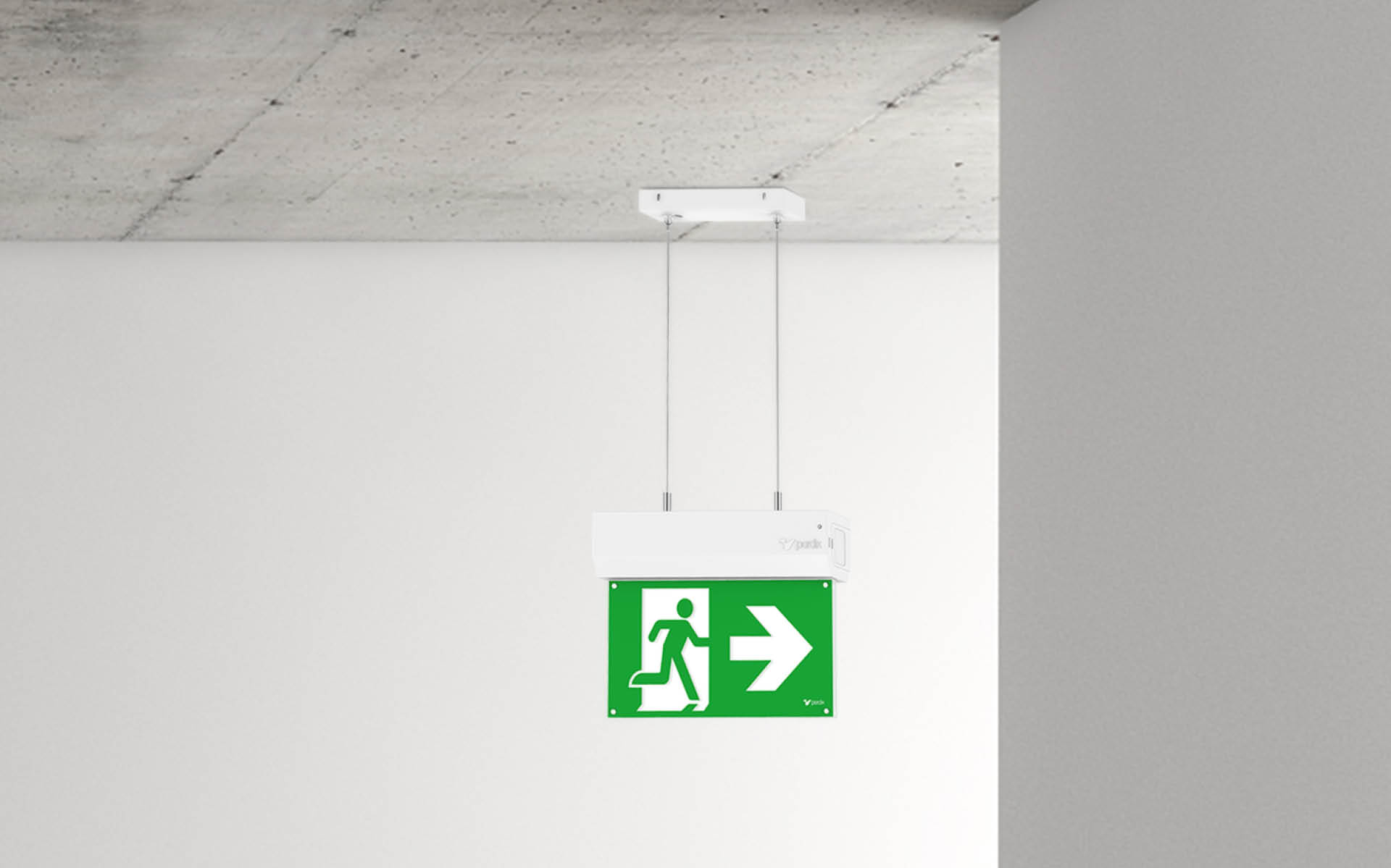 LED escape route light: EMER® SIGN 2.0