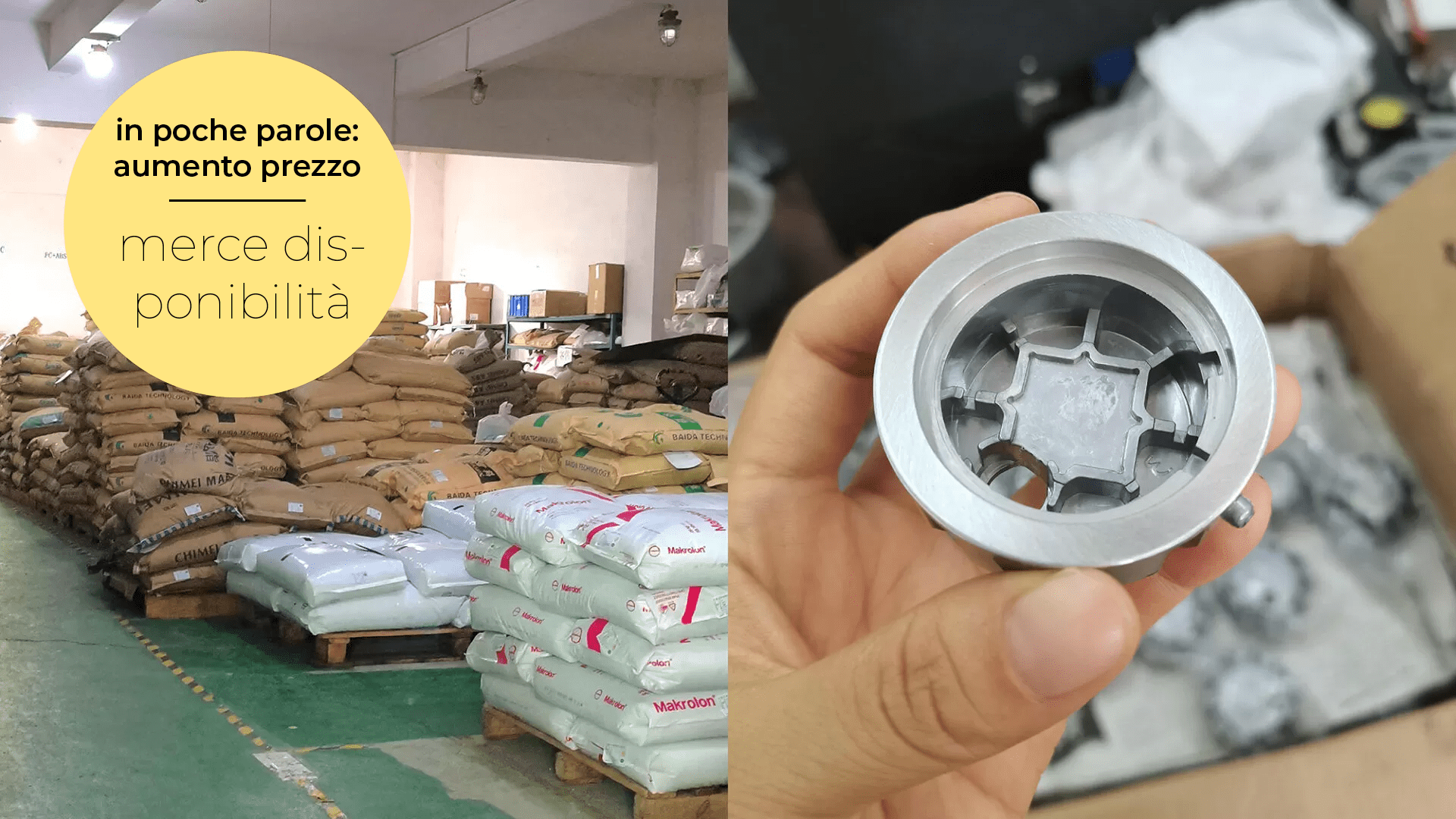 Aumento dei prezzi disponibilità dei prodotti
